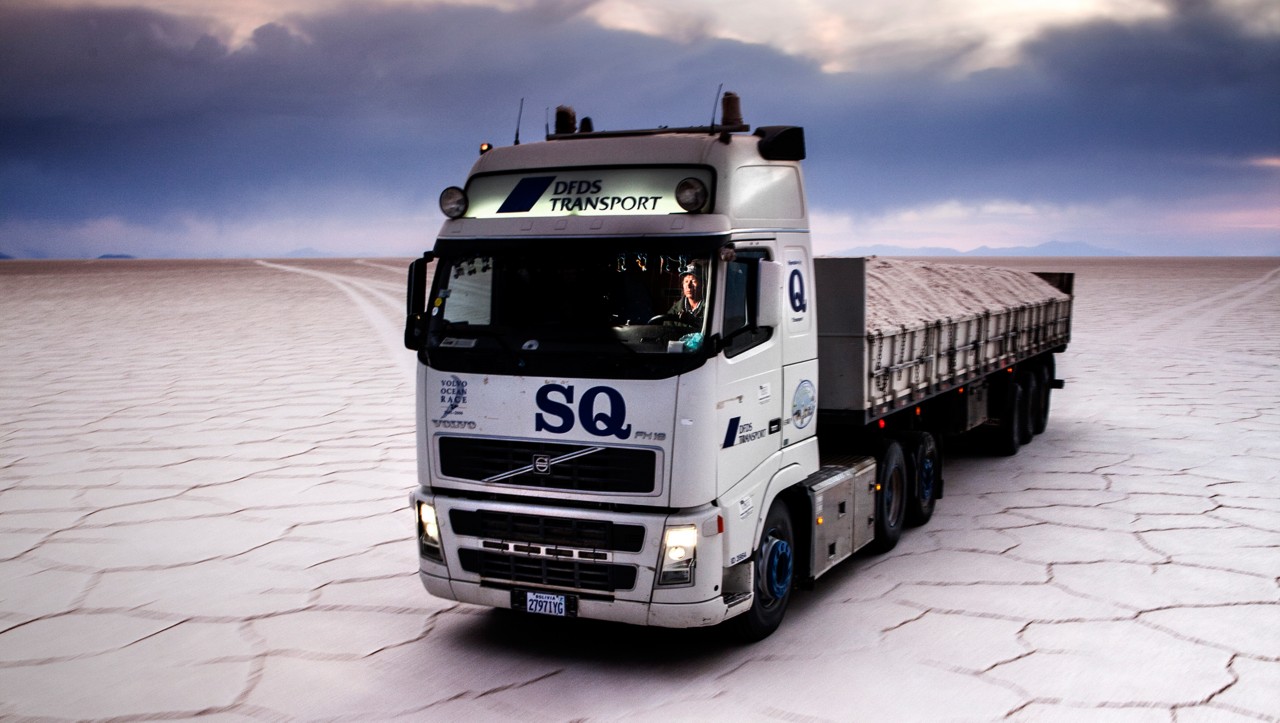 On the world’s largest salt flat | Volvo Trucks Magazine